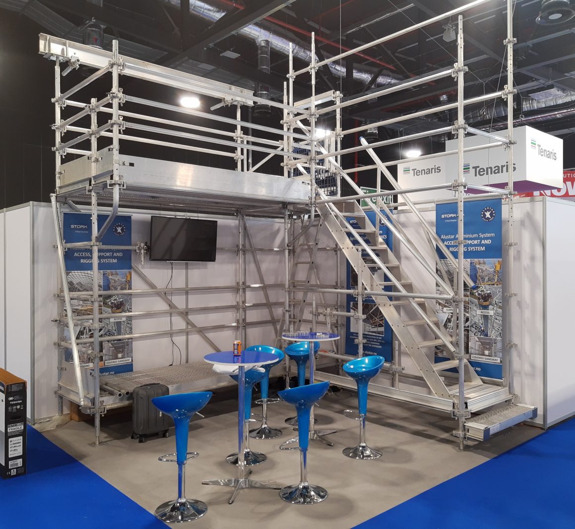 SPE Offshore Europe Exhibition Aberdeen 2019 – Alustar System Stillas