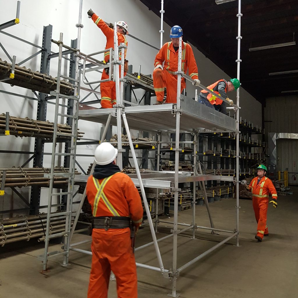 Montasje – Alustar System Stillas